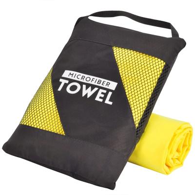 China Wholesale Suede Microfiber Perfect Travel Sports Towel Custom Printed Logo for sale