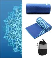 China Custom Printed Wholesale Sport Microfiber Yoga Mat Towel for sale