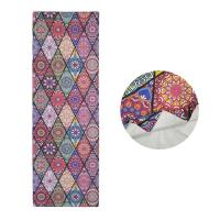 China Customized Lightweight Microfiber Yoga Towel Quick Drying For Multi Purpose Exercises for sale
