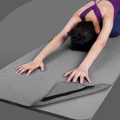 China Non-slip Custom Design Hot Yoga Mat Towel Microfiber Yoga Towel for sale