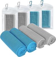 China Customized Protection Outdoor Ice Cooling Towel Microfiber For Neck And Face Sport Gym for sale