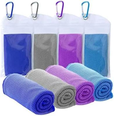 China Custom Microfiber Cooling Towel Hand Gym Towel Small Quick Dry Sport Towel for sale
