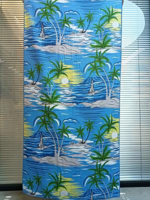 China Custom Microfiber Waffle Printed Beach Towel Quick Dry Sublimation Printed Sand-Free and Novelty Design with Personalised Logo for sale
