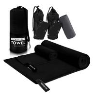 China Multipurpose 70*140cm Custom Suede Microfiber Towel for Sports Gym Travel for sale