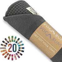 China Customized Lightweight Microfiber Yoga Towel Anti Slip 80% Polyester 20% Polyamide Towel 200gsm for sale