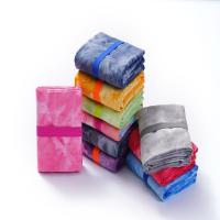 China Multifunction Summer Quick Dry Tie-dyed Printed Microfiber Sports Towel for sale