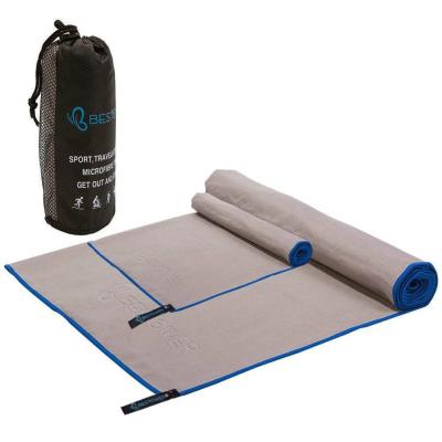 China Square Quick Dry Sports Microfiber Gym Towels With Logo Custom for sale