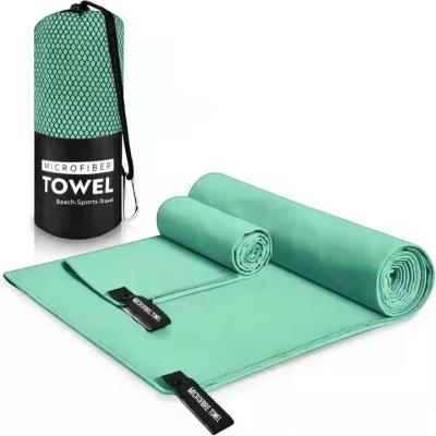 China Sweat Towel Absorbent Quick Drying Microfiber Fitness Exercise Gym Hand Towels With Logo Custom Sports Towel Microfiber for sale