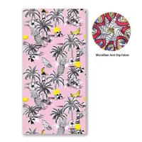 China Towel Wholesale Quick Dry Sand Free Heat Transfer Print Swimming Pool Sublimation Microfiber Custom Beach Towel for sale