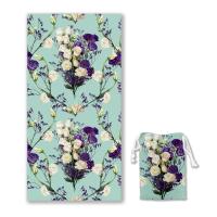China Modern Design Travel-Friendly Customized All-Season Custom Beach Towel for sale