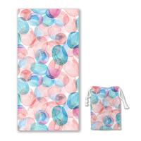 China Quick Dry Large 80*160CM Softest Custom Wholesale Custom Beach Towel for sale