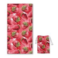 China OEM High Quality Custom Embossed Super Absorbent Custom Beach Towel for sale