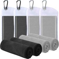 China OEM Refreshing Sports Microfiber Cooling Towel Instant Cooling With Embroidered Logo for sale