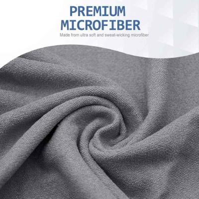 China Lightweight Microfiber Anti Slip Yoga Towel 250 - 360gsm for sale