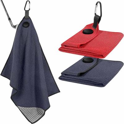 China Digital Print Golf Hand Towel for Performance and Customized Logo for sale