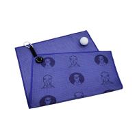 China High Quality Micro Fiber Golf Microfiber Waffle Golf Towel Woven Pattern Custom for sale