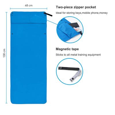 China Custom Printed Golf Absorbent Beach Travel Wholesale 100% Microfiber Suede Sports Towel for sale