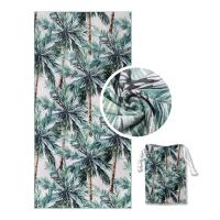 China New Styles Comfortable Gently Microfiber Beach Towel Fast Water Absorption Printed Beach Towel Custom Printing for sale