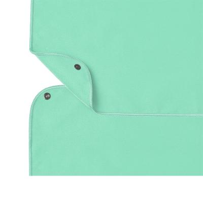 China Custom Logo Microfiber Gym Towel Personalized Microfiber Suede Gym Towel Fitness Towel Microfiber Workout Towel with Zip Pocket for sale