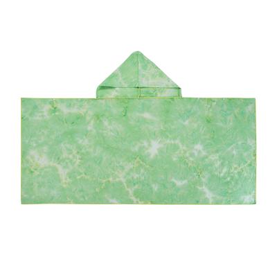 China Lightweight Microfiber Poncho Towel In Vibrant Colors For Adult Summer Comfort for sale