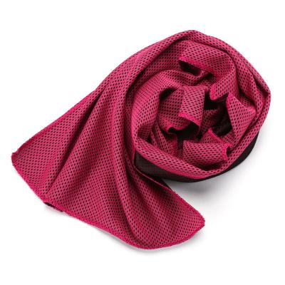 China Gym Fitness Cooling Sport Towel Cooling For Travel Soft Breathable Chilly Towel Yoga Branded Microfiber Sports Custom Microfiber Cooling Towel for sale