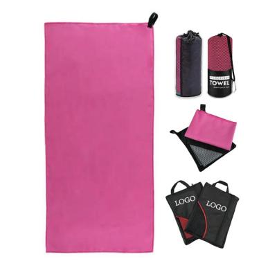 China Custom Fitness Microfiber Sport Towels Quick Dry Microfiber Suede Towel Workout Towels for sale