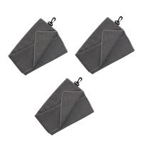 China OEM Design Waffle Golf Towel Custom Print Logo Magnetic Golf Towels With Hook for sale