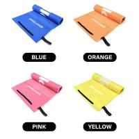China Super Absorbent Compact Microfiber Gym Towel and Sports Towel Quick Drying with Mesh Bag Woven Technics for sale