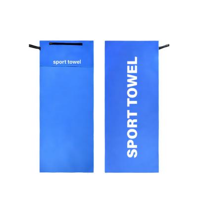 China Absorbent Custom PRINT LOGO Quick Dry Drying Microfiber GymTowel Sweat Absorbing Towel Personalized Sports Gym Towels for sale