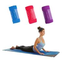 China Microfiber Custom Fitness Towel Eco Non Slip Microfiber Yoga Towel Cooling Gym Towel for sale