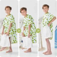 China Luxury Microfiber Poncho Towel Custom Sublimation Printed Super Soft Rectangle Double Sided Eco-Friendly Extra Beach for sale