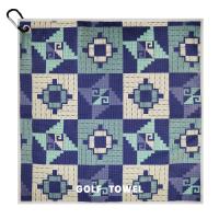 China Promotional Custom Microfiber Printed Sports Golf Gym Towels With Logo for sale