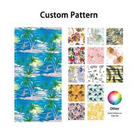 China Free Design 80x160cm Printed Beach Towel With Logo Custom Print Summer Large Microfiber Beach Towel for sale