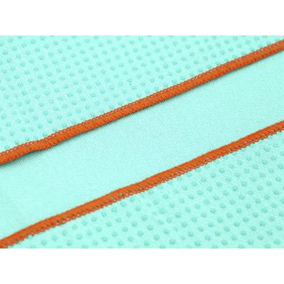 China Yoga Mat Towel With Silicone Grip Mat Sized 320g Microfiber Yoga Towel Super Absorbent Anti Slip for Bikram& Pilates& Hot Yoga for sale