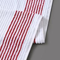 China Green Blue Red Gray Black Customized Logo Simple Strip Design Cotton 22x42inch Caddy Golf Towel Wholesale Caddy Microfiber Golf Towel for sale