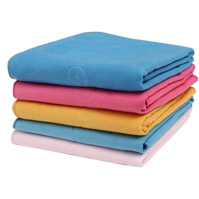 China Quick-drying Multiple Colors Sweat Suede Microfiber Sports Towel for sale