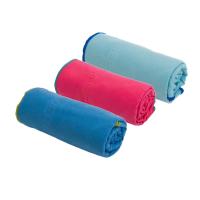 China High Quality Quick-dry Suede Microfiber Sports Towel with Elastic Band for sale