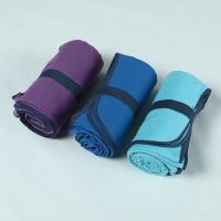 China High Quality Quick-dry Suede Microfiber Sports Towel with Elastic Band for sale