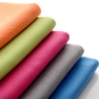 China 50x100cm Lightweight Suede Mesh Bag Packaging Microfiber Sports Towel for sale