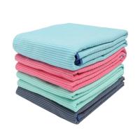 China Multifunctional Travel Portable Suede Ribbed Microfiber Sports Towel for sale