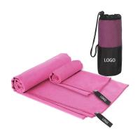 China Quick Dry RPET Workout Microfiber Suede Towel Custom Microfiber Sport Towels for sale