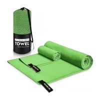 China Custom Mesh Bag With Logo RPET Portable Microfiber Sports Towel for sale