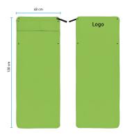 China Custom Embossed Eco-Friendly Quick-Dry Soft Fitness Microfiber Gym Towel for sale