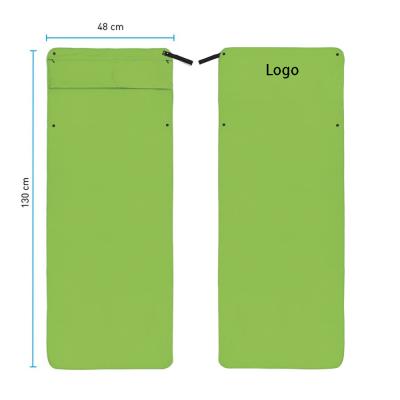 China Custom Embossed Eco-Friendly Quick-Dry Soft Fitness Microfiber Gym Towel for sale