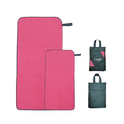 China Microfiber Sports Towel Microfiber Cooling Towel for Gym With Mesh Bag for sale
