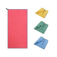 China Custom Different Color Rpet Gym Beach Sports Microfiber Suede Towel for sale