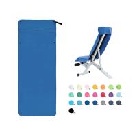 China Quick-Dry Polyester Fitness Towel Custom Logo Solid Color Microfiber Gym Towel for sale