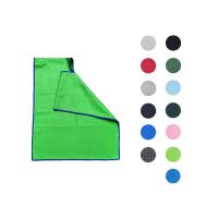 China Strong Water Absorbent Solid Color Waffle Microfiber Golf Towel With Hole for sale