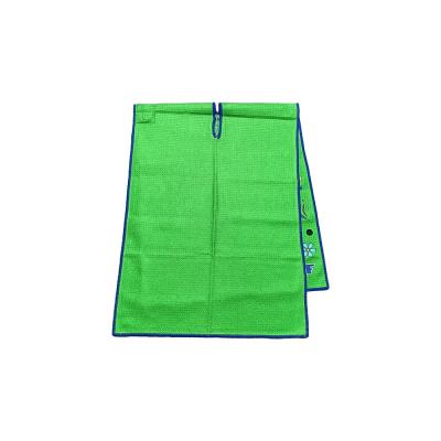 China Custom Personalized Digital Printed Solid Microfibre Golf Towel for sale