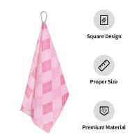 China Premium Multiple Sizes OEM & ODM Golf Club Use Waffle Golf Towel for sale